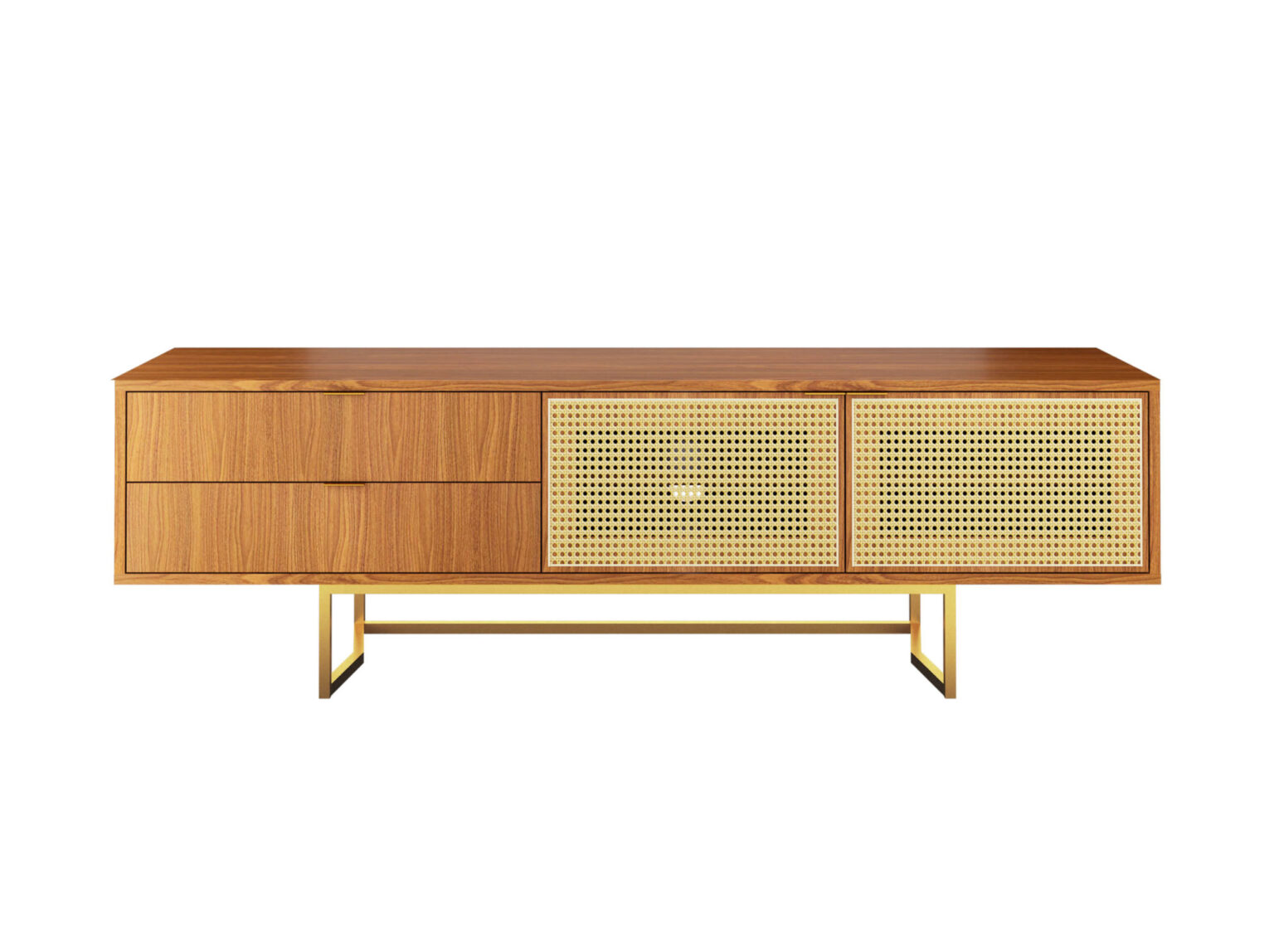 Rack Sevilha c/ Palha Indiana | Aprimore Móveis e Decoração