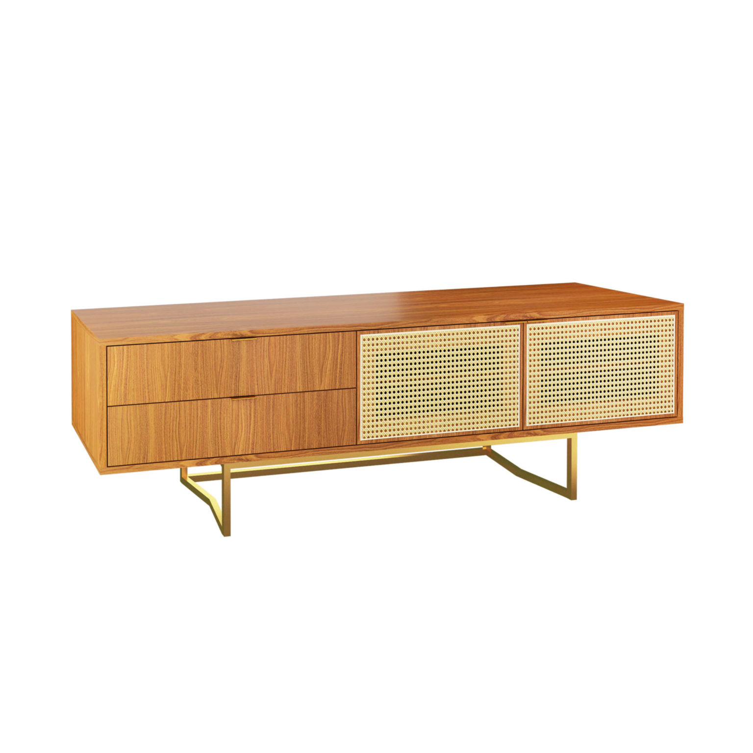 Rack Sevilha c/ Palha Indiana | Aprimore Móveis e Decoração