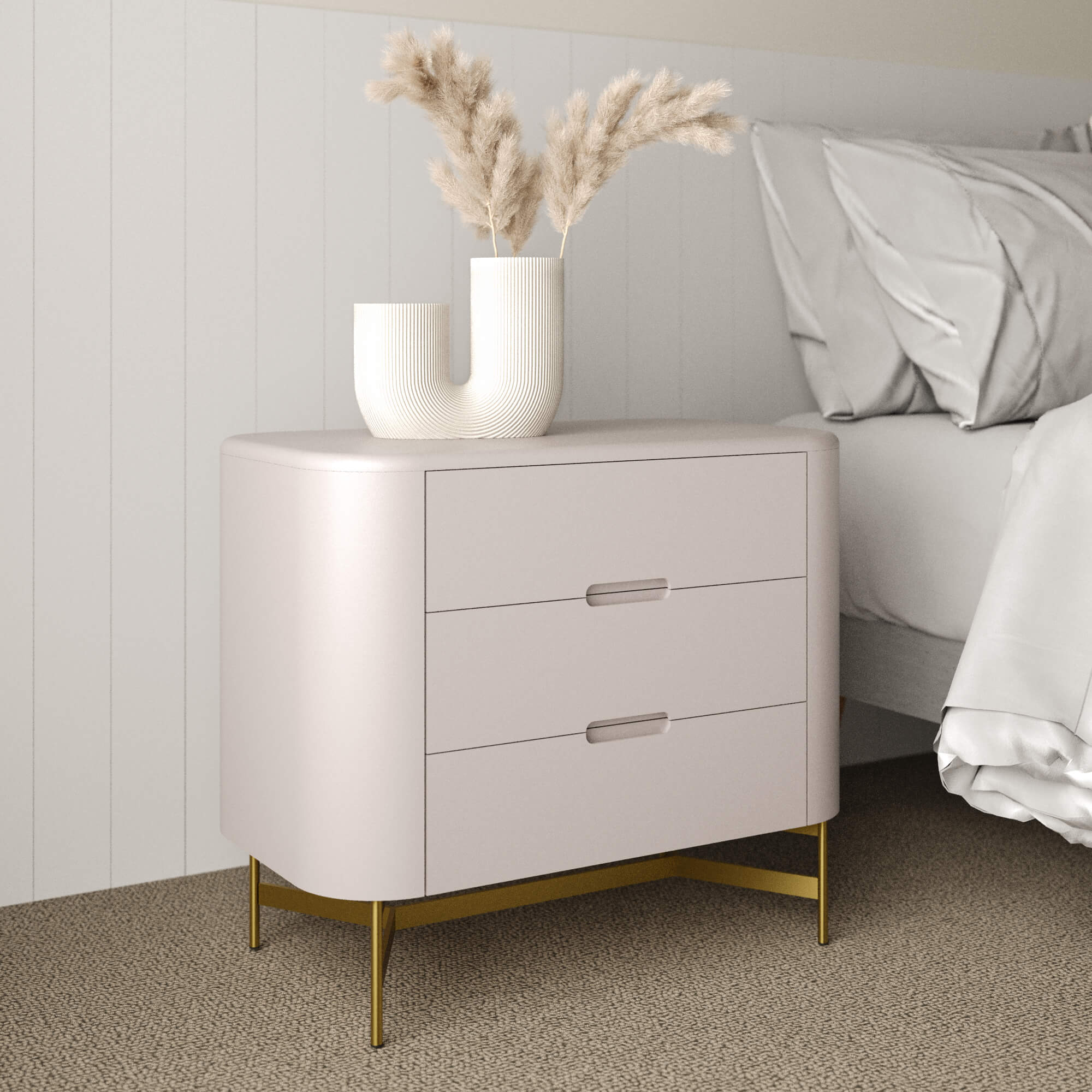 Mesa de Cabeceira Flow | Aprimore Móveis e Decoração