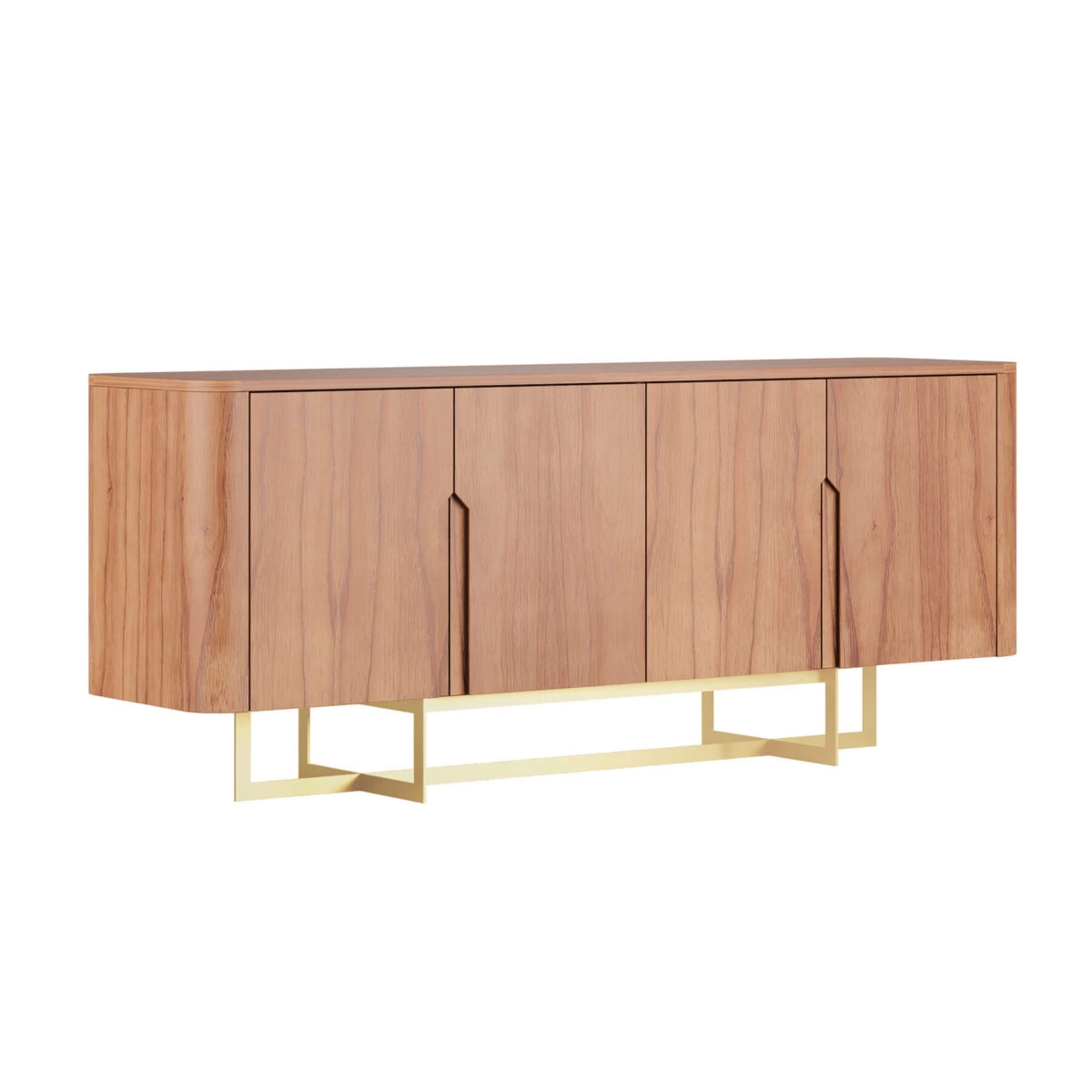 Buffet Flow - Lâmina de Madeira | Aprimore Móveis e Decoração